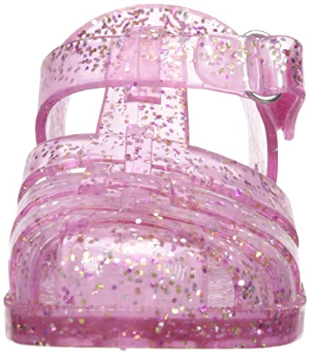 OshKosh B'Gosh Girl's Marie Jelly Sandal, Pink, 10 M US Toddler