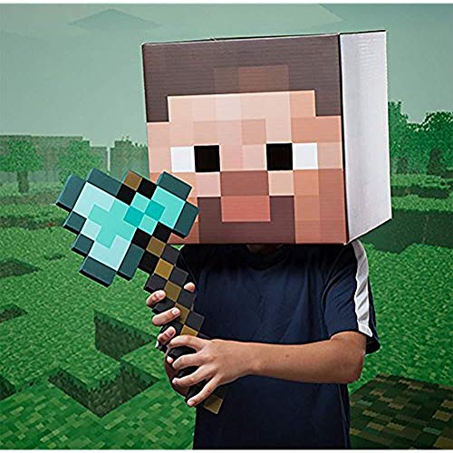 ThinkGeek Minecraft Diamond Axe - Chop Your Way to Minecraft Success