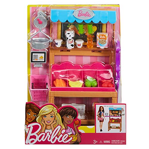 Barbie Grocery Store Playset with Conveyor Belt