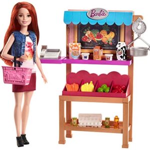 Barbie Grocery Store Playset with Conveyor Belt