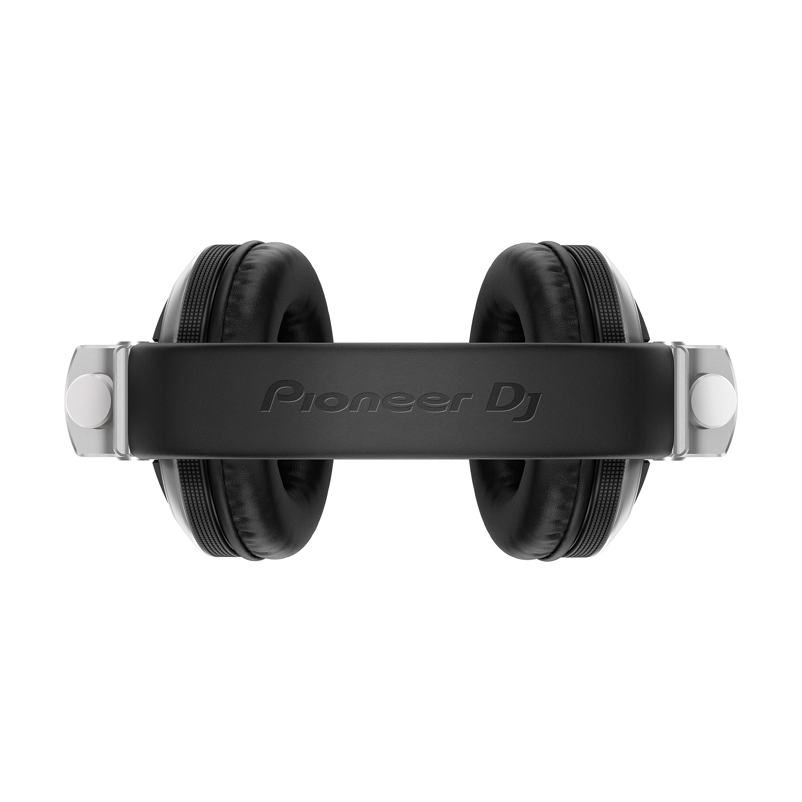 Pioneer DJ HDJ-X5-S - Closed-back Circumaural DJ Headphones with 40mm Drivers, with 5Hz-30kHz Frequency Range, Detachable Cable, and Carry Pouch - Silver