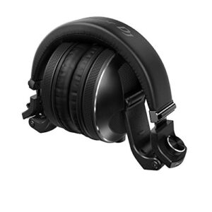 Pioneer DJ HDJ-X10-K - Closed-back Circumaural DJ Headphones with 50mm Drivers, with 5Hz-40kHz Frequency Range, Detachable Cable, and Carrying Case - Black