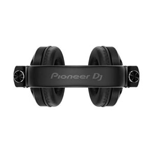 Pioneer DJ HDJ-X10-K - Closed-back Circumaural DJ Headphones with 50mm Drivers, with 5Hz-40kHz Frequency Range, Detachable Cable, and Carrying Case - Black