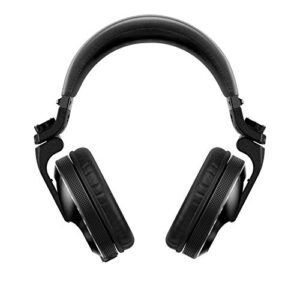 Pioneer DJ HDJ-X10-K - Closed-back Circumaural DJ Headphones with 50mm Drivers, with 5Hz-40kHz Frequency Range, Detachable Cable, and Carrying Case - Black