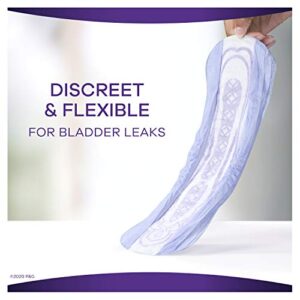 Always Discreet for Bladder Leaks, Ultimate Overnight, Long Length, 28 Pads