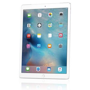 apple ipad pro tablet(256gb, lte, 9.7in) silver (renewed)