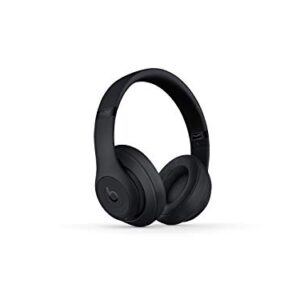 Beats Studio3 Wireless Noise Cancelling Over-Ear Headphones - Apple W1 Headphone Chip, Class 1 Bluetooth, Active Noise Cancelling, 22 Hours of Listening Time - Matte Black (Previous Model)