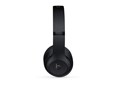 Beats Studio3 Wireless Noise Cancelling Over-Ear Headphones - Apple W1 Headphone Chip, Class 1 Bluetooth, Active Noise Cancelling, 22 Hours of Listening Time - Matte Black (Previous Model)