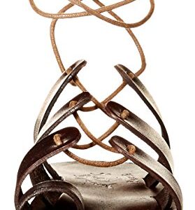 Deborah - Leather Lace Up Sandal - Brown