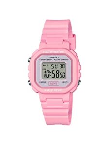 casio women's la-20wh-4a1cf classic digital display quartz pink watch