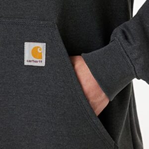 Carhartt Men's Loose Fit Midweight Sweatshirt, Carbon Heather, XX-Large Tall