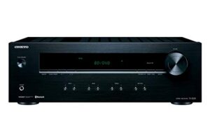 onkyo tx-8220 2 home audio channel stereo receiver with bluetooth,black