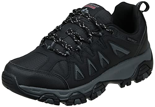 SKECHERS Mens Terrabite Black/Charcoal 9 EE - Wide