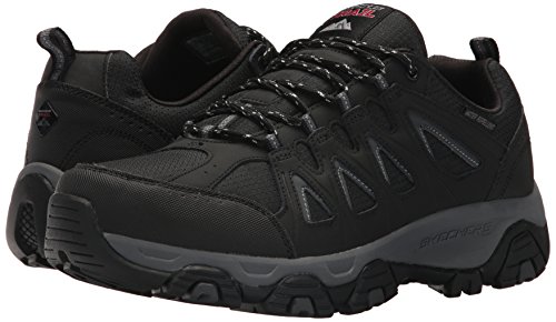 SKECHERS Mens Terrabite Black/Charcoal 9 EE - Wide