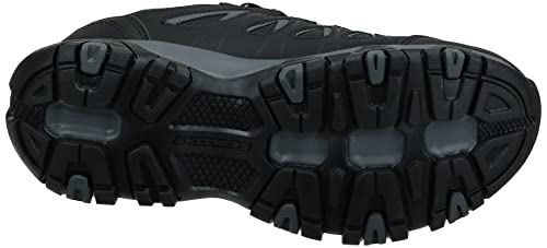 SKECHERS Mens Terrabite Black/Charcoal 9 EE - Wide