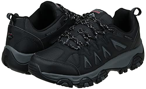 SKECHERS Mens Terrabite Black/Charcoal 9 EE - Wide