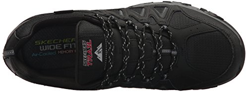 SKECHERS Mens Terrabite Black/Charcoal 9 EE - Wide