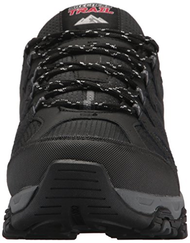 SKECHERS Mens Terrabite Black/Charcoal 9 EE - Wide