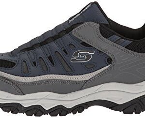 Skechers Sport Men's Afterburn M. Fit Wonted Loafer,navy/gray,9 M US