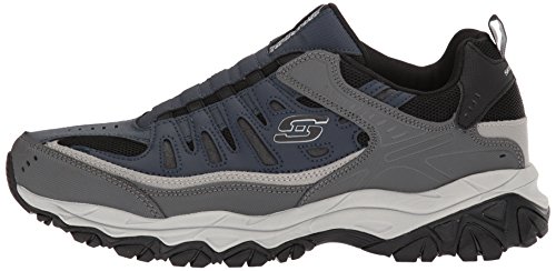 Skechers Sport Men's Afterburn M. Fit Wonted Loafer,navy/gray,9 M US