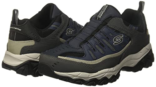 Skechers Sport Men's Afterburn M. Fit Wonted Loafer,navy/gray,9 M US