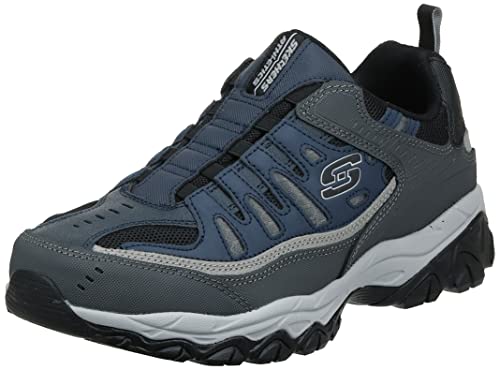 Skechers Sport Men's Afterburn M. Fit Wonted Loafer,navy/gray,9 M US