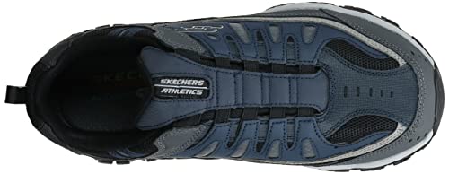 Skechers Sport Men's Afterburn M. Fit Wonted Loafer,navy/gray,9 M US