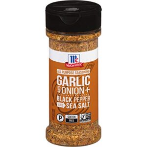 mccormick garlic and onion, black pepper and sea salt all purpose seasoning, 4.25 oz