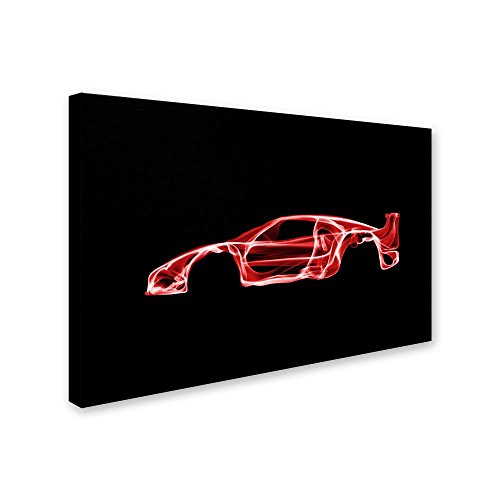 Ferrari F40 by Octavian Mielu, 16x24-Inch Canvas Wall Art