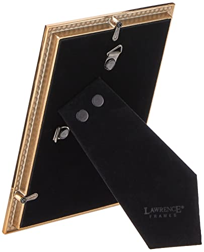 Lawrence Frames Lawrence Royal Designs 4x6 Turner Gold and Glitter Metal Picture Frame