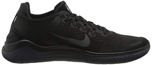 Nike Men's Free Rn 2018 Black/Anthracite, Black/Anthracite, 9