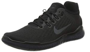 nike men's free rn 2018 black/anthracite, black/anthracite, 9