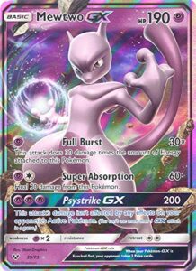 mewtwo gx - 39/73 - ultra rare