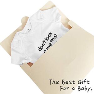 Rocksir Funny Slogan Super Soft Cotton Comfy Baby Short Sleeve Bodysuit (dad1, 12m)