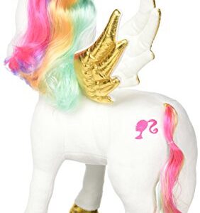 Just Play Barbie Dreamtopia Rainbow Unicorn Plush, Multicolor