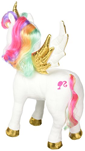 Just Play Barbie Dreamtopia Rainbow Unicorn Plush, Multicolor