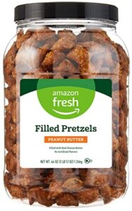 amazon fresh - peanut butter filled pretzels 44 oz