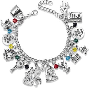 blingsoul elegant charm bracelets for girls - 9.8" adjustable bracelet for women silver beauty beest gifts jewelry | [j100004] beuty beest