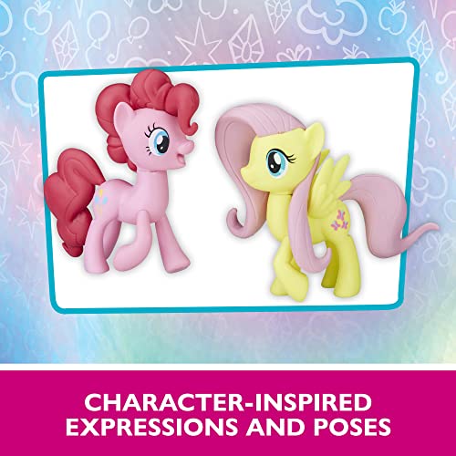 My Little Pony Toys Meet The Mane 6 Ponies Collection (Amazon Exclusive) Doll Playset