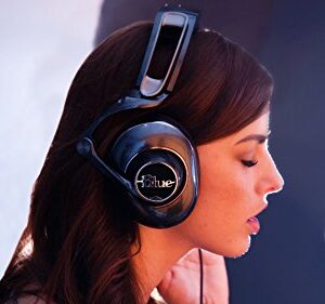 Blue Mix-Fi Powered High-Fidelity Headphones with Integrated Audiophile Amplifier - Formerly known as Mo-Fi