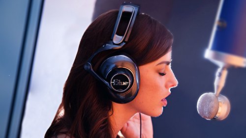 Blue Mix-Fi Powered High-Fidelity Headphones with Integrated Audiophile Amplifier - Formerly known as Mo-Fi