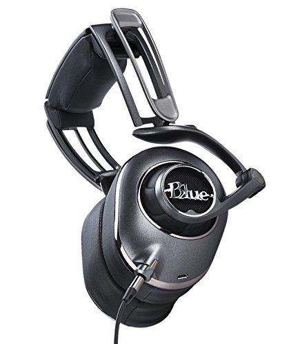 Blue Mix-Fi Powered High-Fidelity Headphones with Integrated Audiophile Amplifier - Formerly known as Mo-Fi