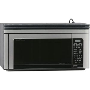 Sharp 1.1 Cu. Ft. 850W Over-The-Range Convection Microwave Oven, Stainless Steel (R1881lsy)