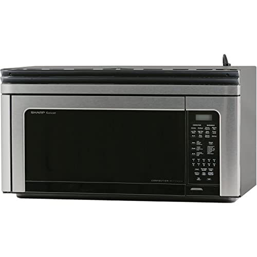 Sharp 1.1 Cu. Ft. 850W Over-The-Range Convection Microwave Oven, Stainless Steel (R1881lsy)