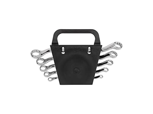 TEKTON 45-Degree Offset Box End Wrench Set, 5-Piece (1/4-13/16 in.) - Holder | WBE23405