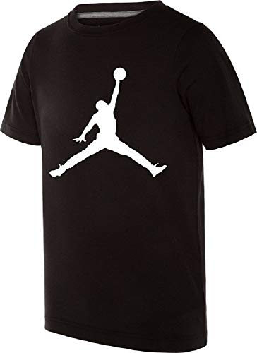 Nike Air Jordan Boys Jumpman 23 Dri-Fit T-Shirt (Large, Black)