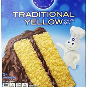 Pillsbury Traditional Yellow Cake Mix 15.25 Oz (Pack of 2)