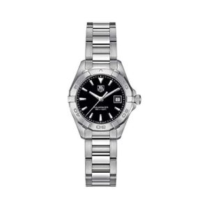 tag heuer aquaracer black dial ladies watch wbd1310.ba0740