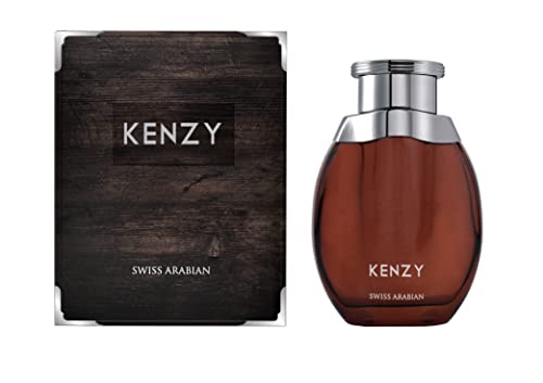 Swiss Arabian Kenzy - Luxury Products From Dubai - Long Lasting And Addictive Personal EDP Spray Fragrance - A Seductive, Signature Aroma - The Luxurious Scent Of Arabia - 3.4 Oz