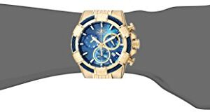 Invicta Men's Bolt Stainless Steel Quartz Watch with Stainless-Steel Strap, Gold, 30 (Model: 25866)